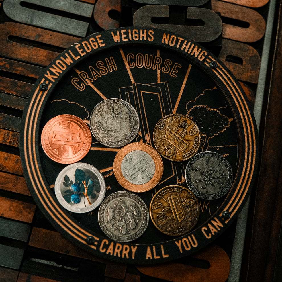 5th Anniversary Coin Display – Crash Course Coin